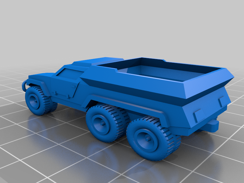 Free 3D file Gi Joe Vehicles Resized for Gaslands 🎲・3D print object to ...