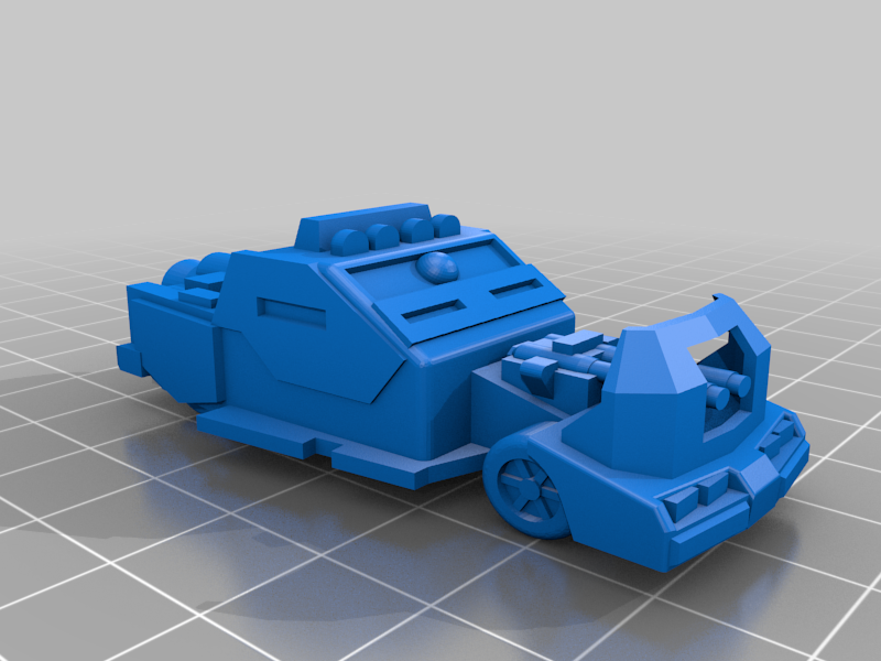 Free 3D file Gi Joe Vehicles Resized for Gaslands 🎲・3D print object to download・Cults