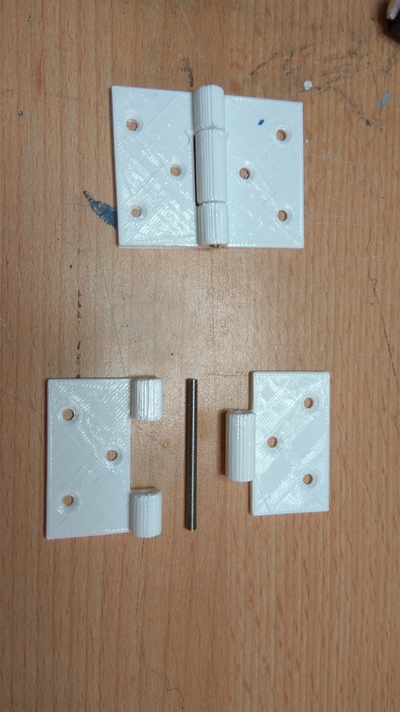 Free 3D file Hinge / Hinge 40x50・Template to download and 3D print・Cults