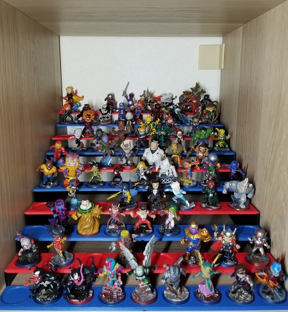 Free 3D file Marvel United Season 1 Mini Display for Kallax・3D printer ...
