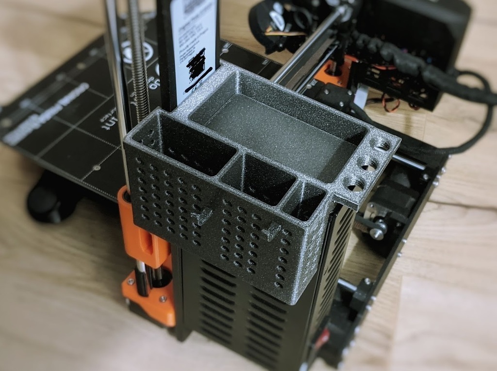 Free 3D file Prusa MK3/S/+ | Tool Holder | incl. Tray & Caliper Holder・Template to download and ...