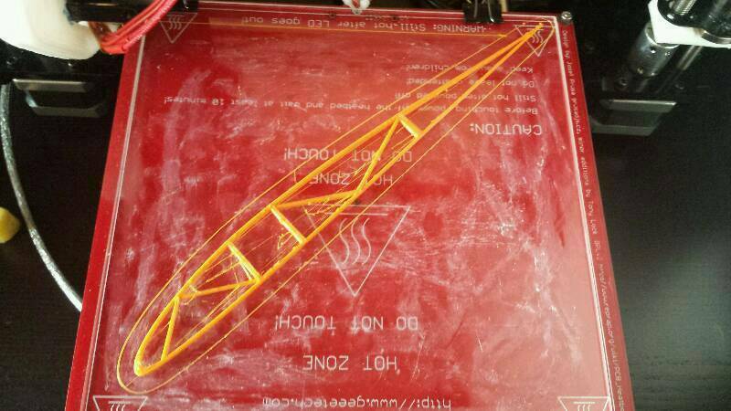 Free 3D file Test of a wing rib 🪶・3D printer design to download・Cults