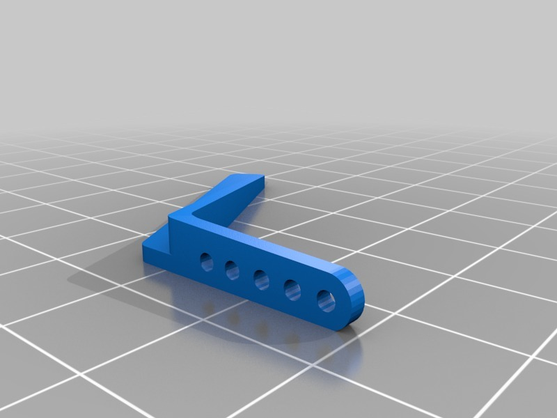 Free 3D file servo arms 90 and 120 degree (v-tail)・Model to download ...