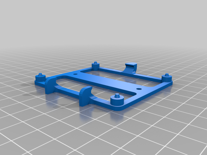 Fichier 3D gratuit Support encliquetable simple pour Raspberry Pi・Plan ...