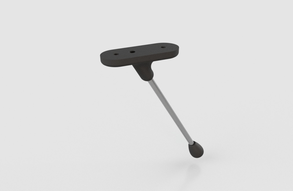 Free 3D file 3DR Quadcopter Landing Gear (3DRobotics Quad) 🛬・3D ...