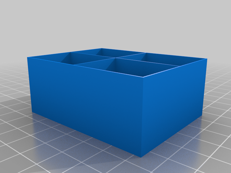 Free 3D file Compartment for Drawer 50mm x 65mm x 27mm・3D printing ...