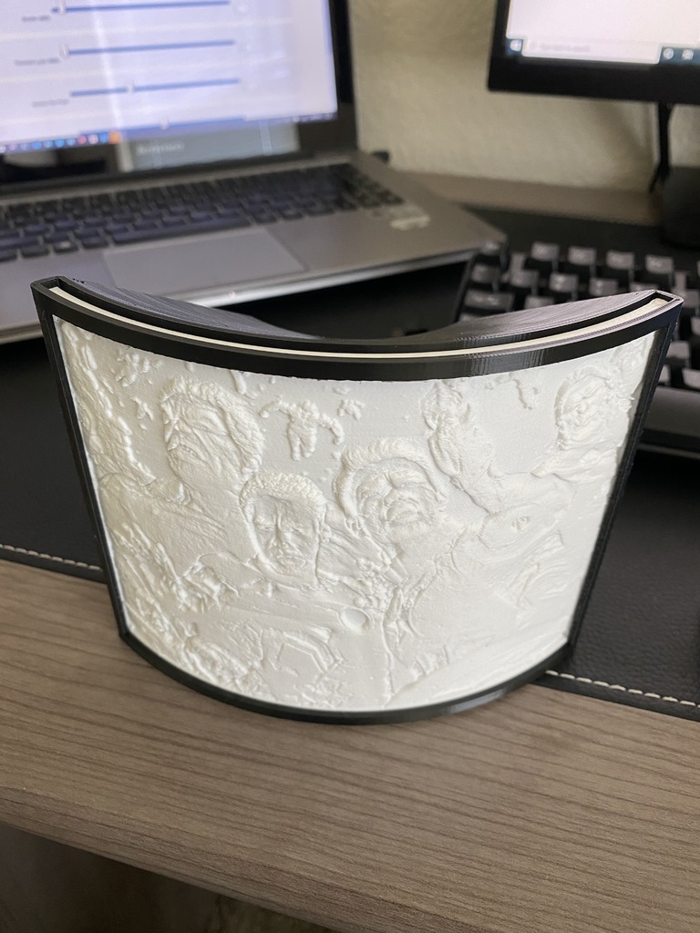 Fichier 3D gratuit Boîte de présentation en lithophane・Plan imprimable en 3D à télécharger・Cults