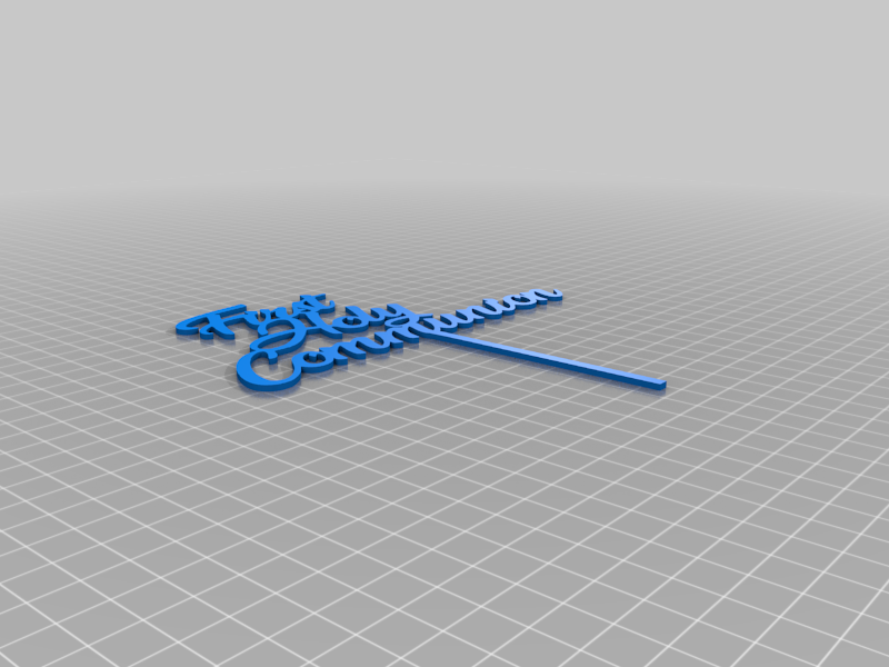 Free 3D file First Holy Communion・3D printable model to download・Cults