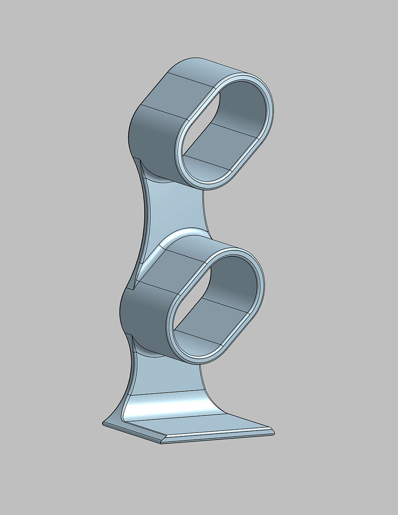 Free 3D file Double Watch Stand ⌚・3D print design to download・Cults