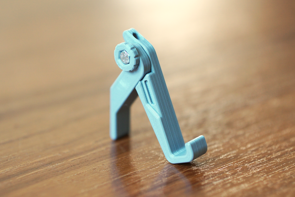 Free 3D file Keychain Folding Smartphone Stand・3D printing design to ...