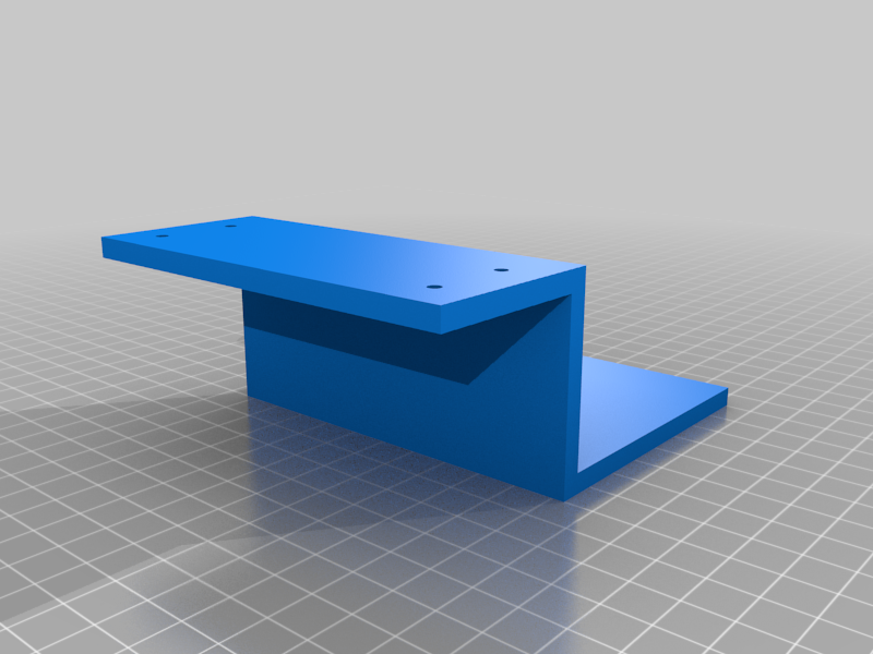 Free 3D file Under desk mounting bracket・3D print design to download・Cults