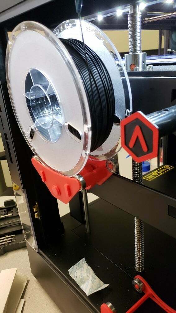 Free 3D file Adjustable Mountable Filament Spooler for Raise3D N2/N2 ...