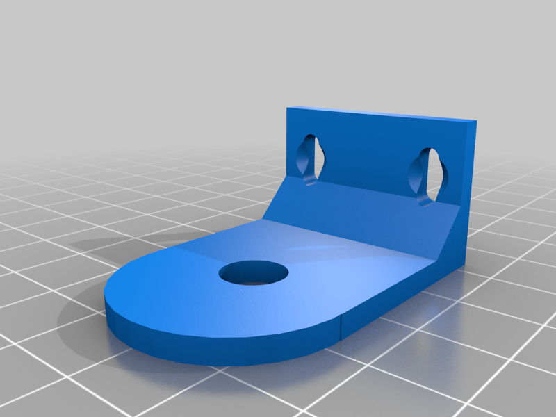 Free 3D file Wall Mounts for Roller Blinds Square/Round hole・3D ...