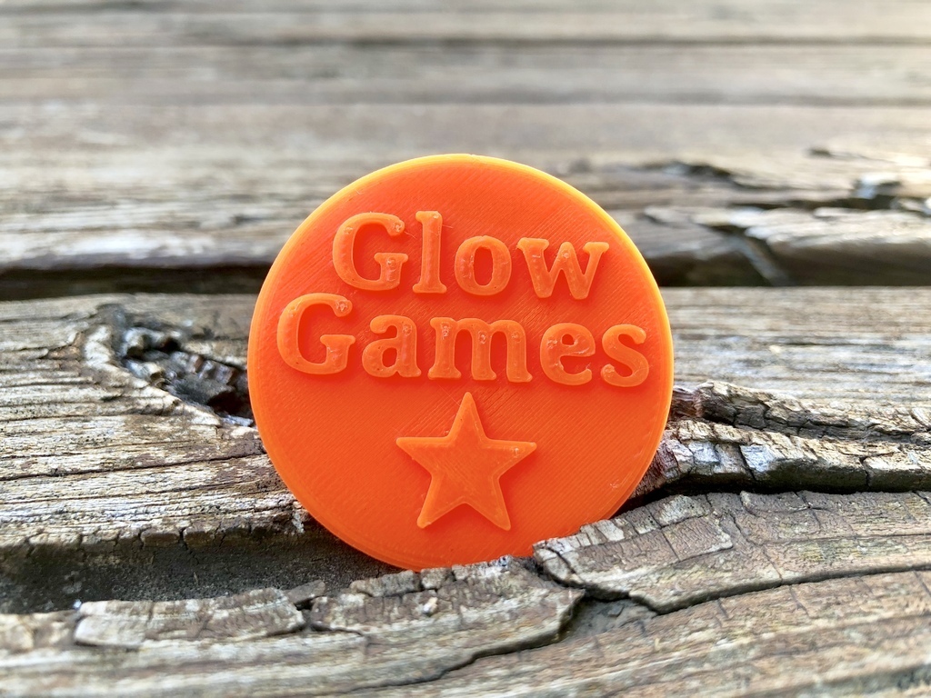 Free 3D file Glow Games Coin・3D printable design to download・Cults