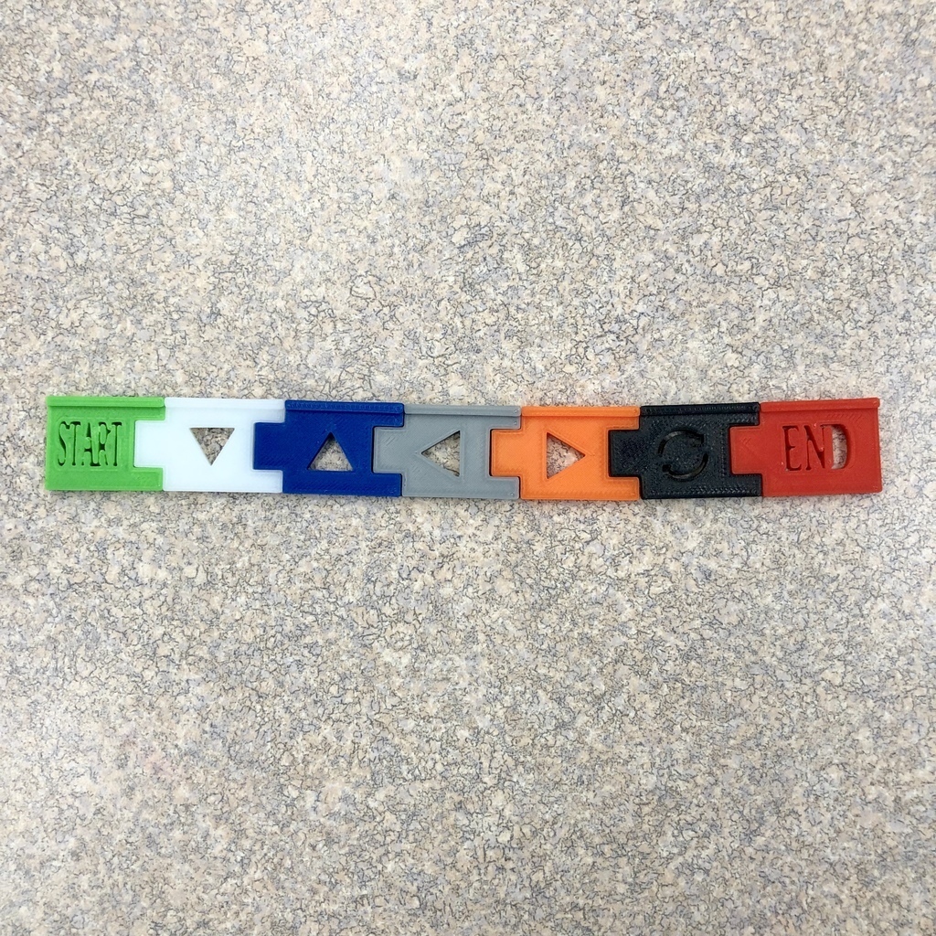 Free 3d File Coding Tiles Start To End・3d Printable Object To Download・cults 