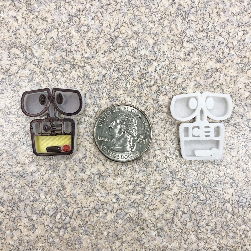 Free 3D file Wall-E Theme Tiles 🧑‍💻・3D printable object to download・Cults