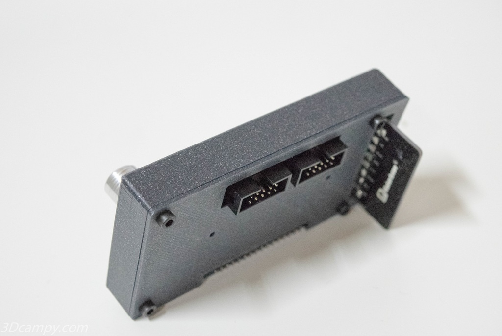 Free 3D file LCD MKS Mini 12864 Mount Enclosure Box Caja・3D print ...