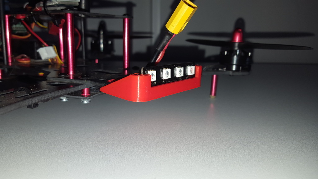 Free 3D file Graupner Alpha 250q race copter LED protection front+rear ...