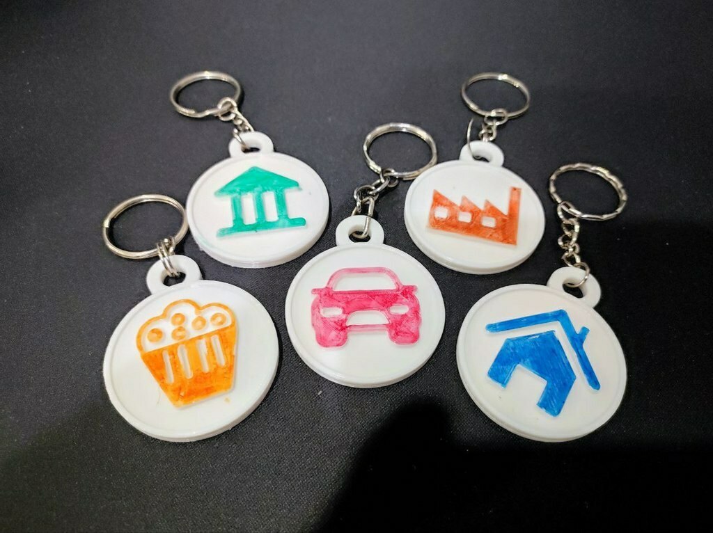 Free 3D file Keychain・Object to download and to 3D print・Cults