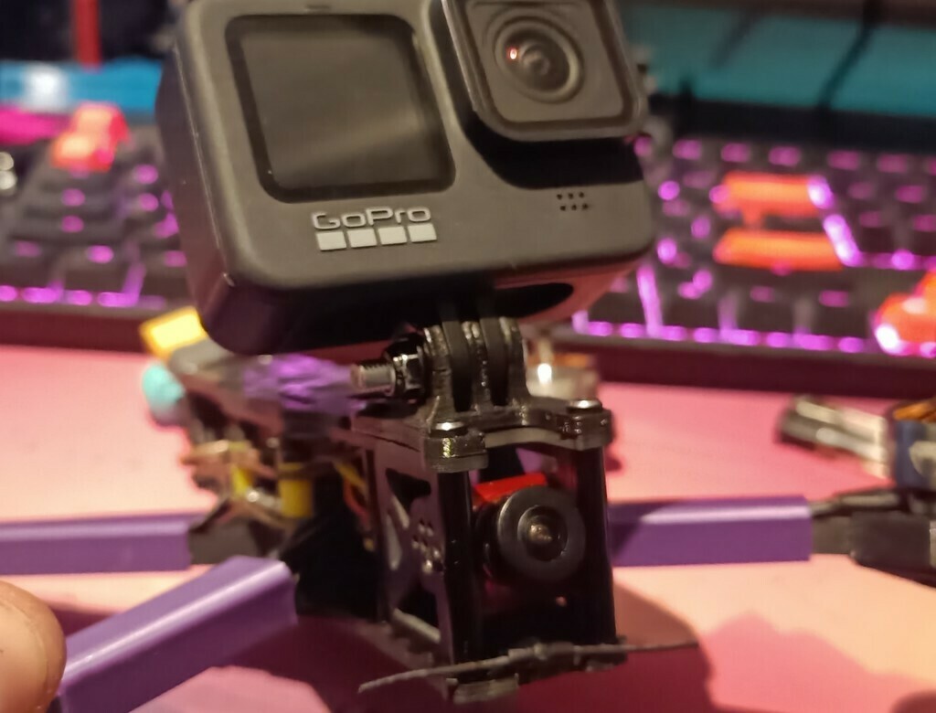 Fichier 3D gratuit Support GoPro Source One V5・Modèle à télécharger et ...