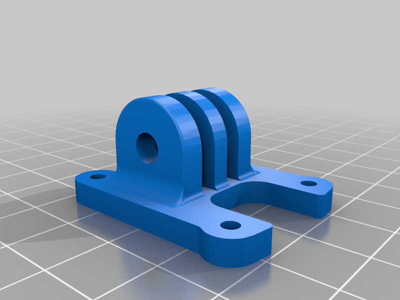 Fichier 3D gratuit Support GoPro Source One V5・Modèle à télécharger et ...