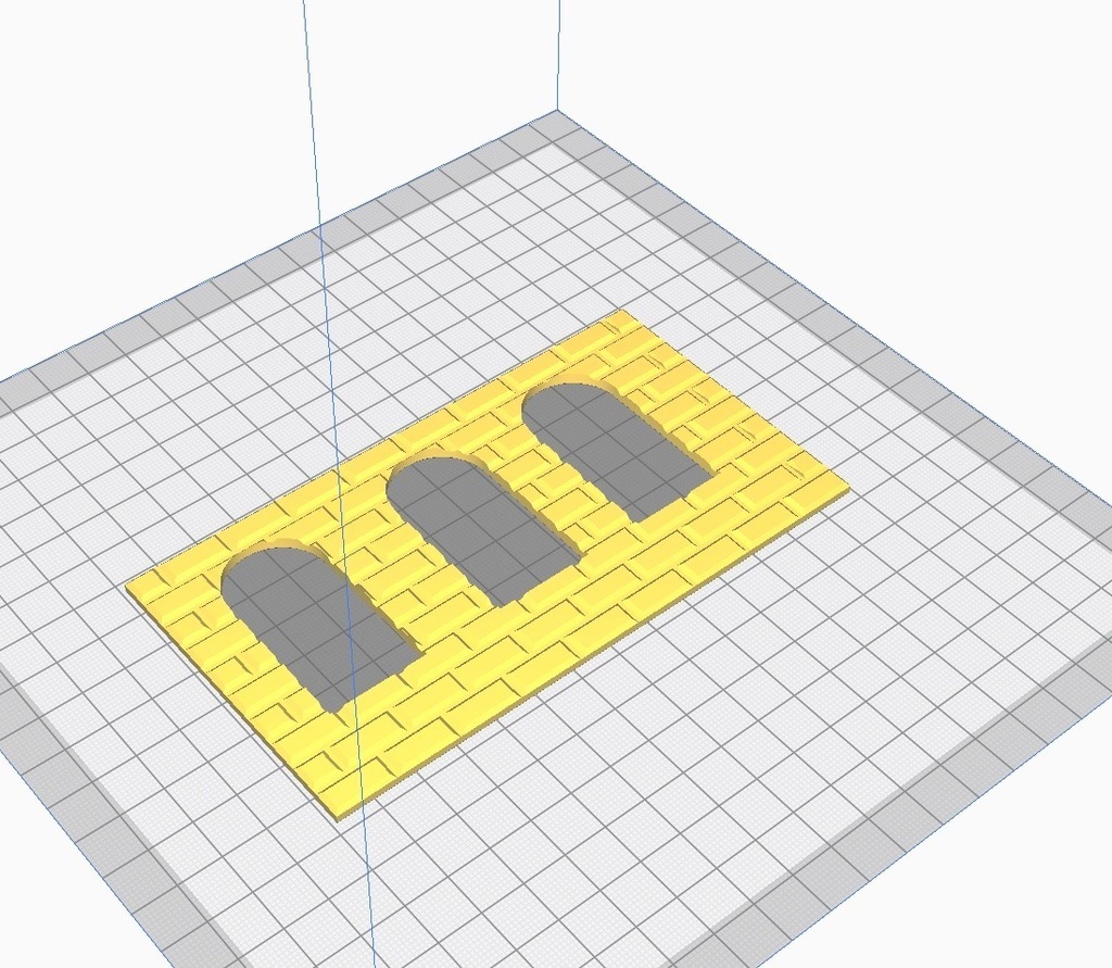 Free 3D file scale Brick wall for model railways 🧱・Model to download and 3D print・Cults
