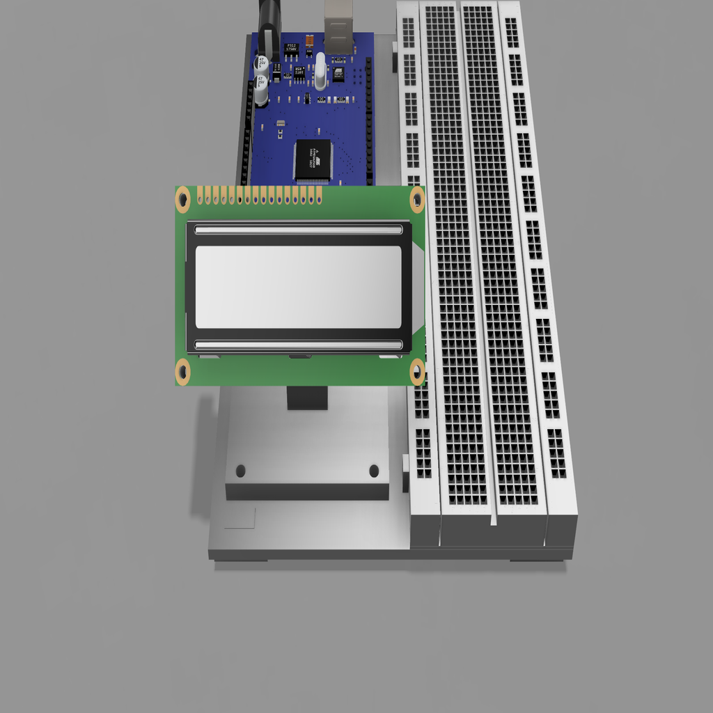 Free 3D file 1602 lcd screen holder・3D print design to download・Cults