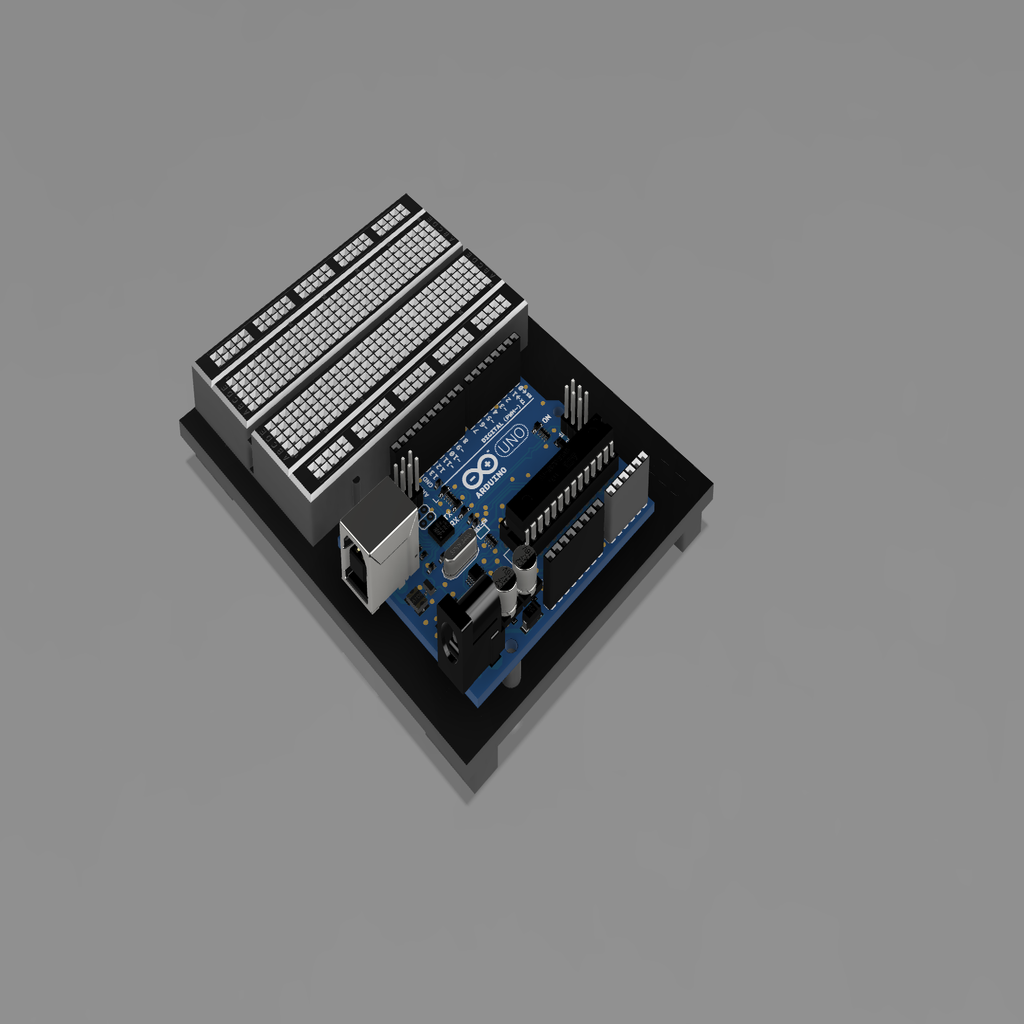 Free 3d File Arduino Uno And 30 Row Breadboard・object To Download And