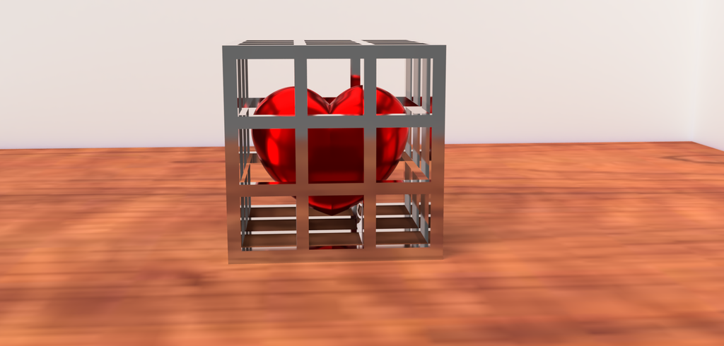 Free 3D file heart in a box・3D printing idea to download・Cults