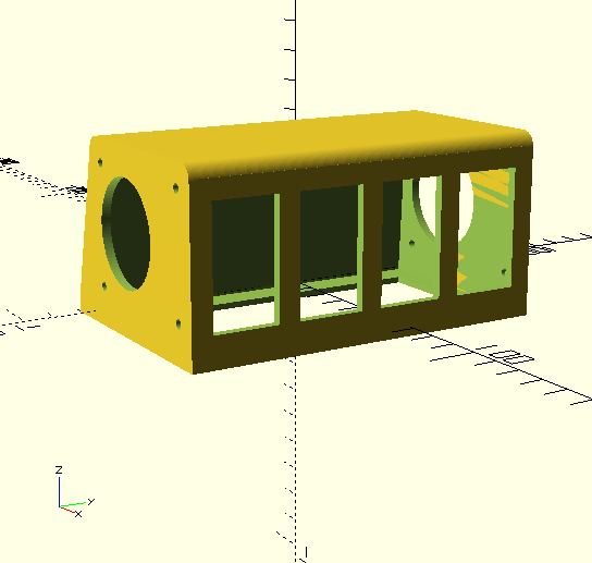Free 3D file Modulo capilla 4 botones tipo ARB / Module gauge pod 3 ...