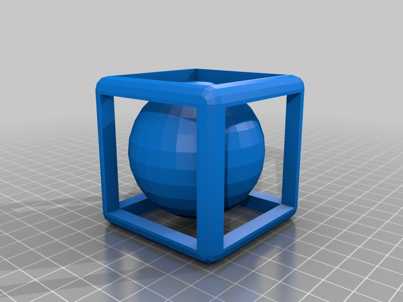 Free 3D file Ball in a Cage 🧞‍♂️・Model to download and 3D print・Cults