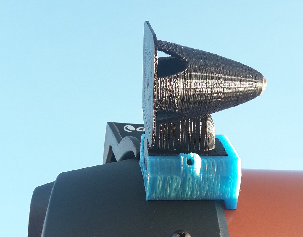 Free 3D file Solar Finder-Scope for standard telescope mount・3D print ...