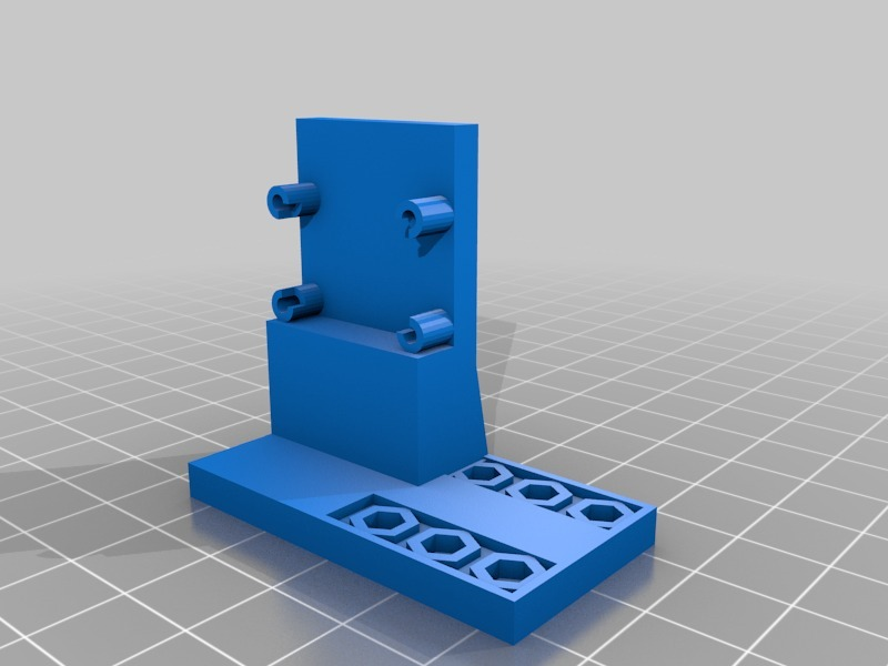Free 3D file Raspberry pi camera mount to fit in dynamixel parts・3D printer design to download・Cults