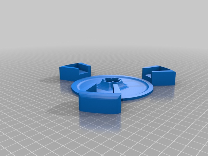 Free 3D file Disc holder part for ciclop project to use a 6014 bearing ...