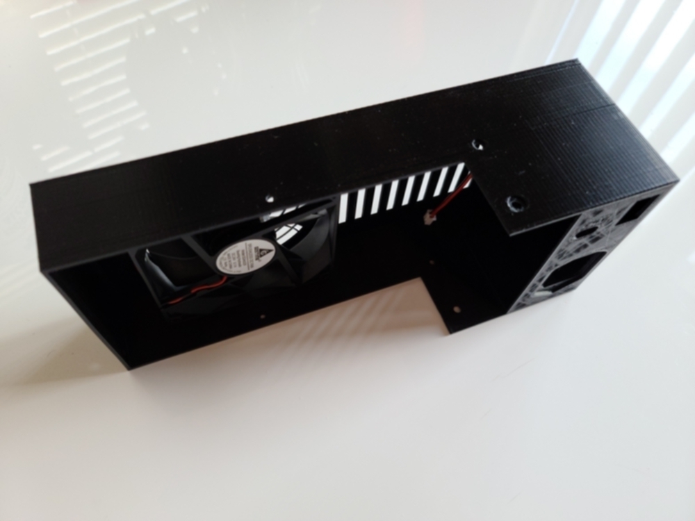 Free 3D file Eryone Thinker PSU Block Shroud 92mm Fan・3D printing model ...