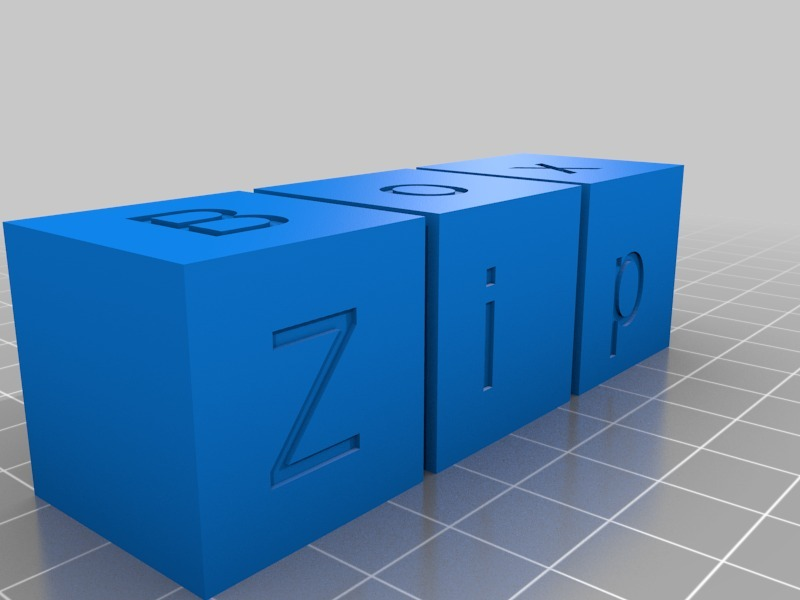 Free 3D file Customizable Word Cube・3D printable model to download・Cults