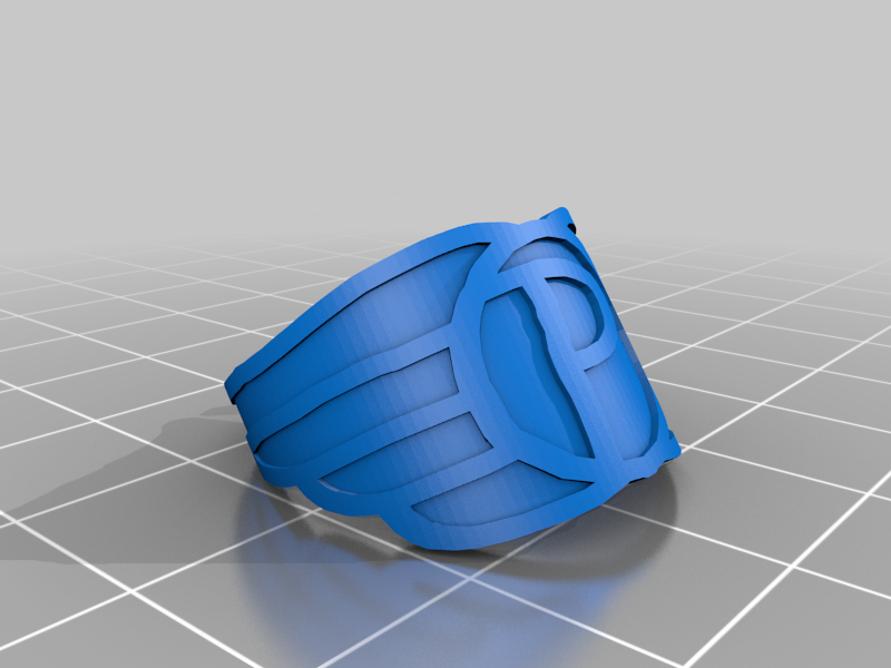 Free 3D file Flying P Racing Ring・3D printing idea to download・Cults