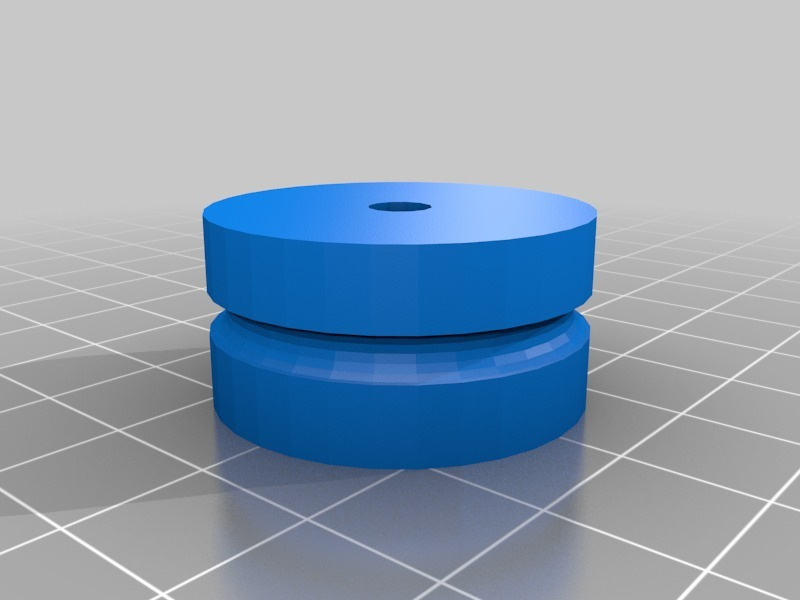 Free 3D file wire or rope roller ø30x15mm, 3mm track・3D printable model ...