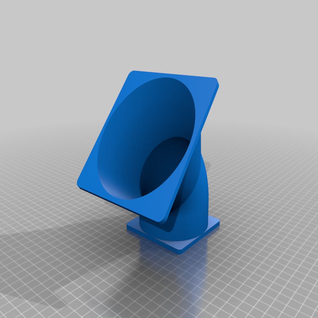 Free 3D file fan adapter with manifold tube angle・3D printer model to ...