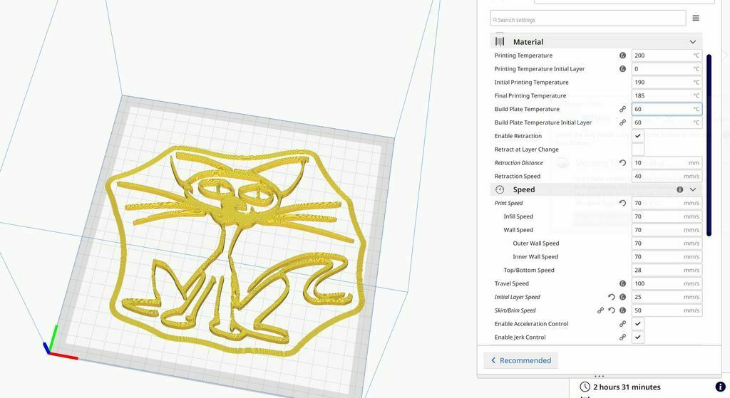 Archivo STL gratuito Arte mural del gato Shocky 🖼️・Objeto imprimible en ...