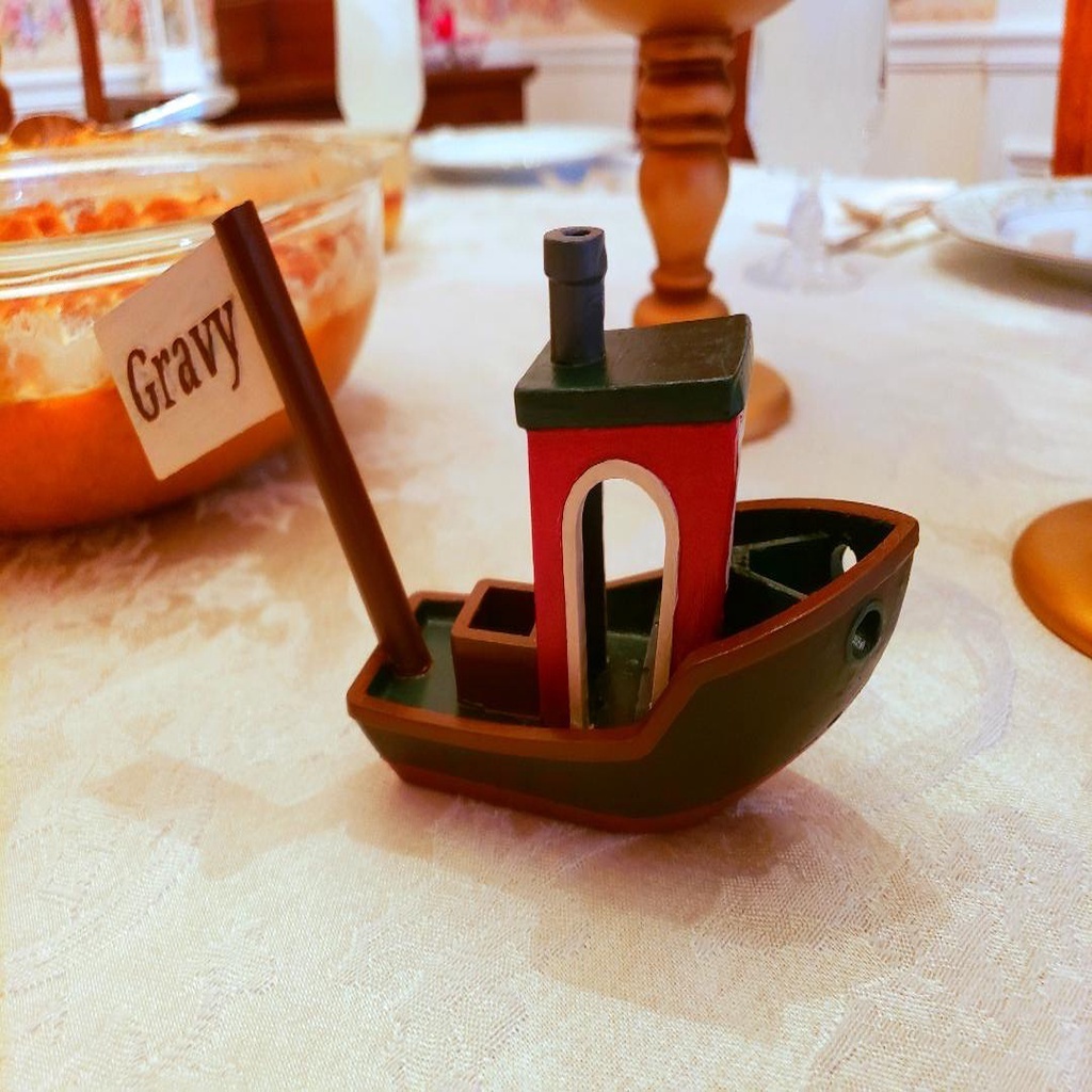 Free 3D file Benchy Gravy Boat・3D print design to download・Cults
