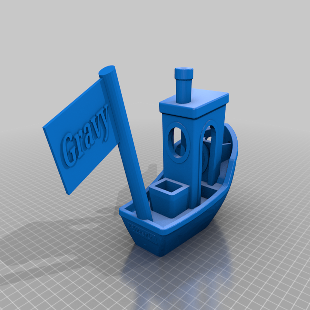 Free 3D file Benchy Gravy Boat・3D print design to download・Cults