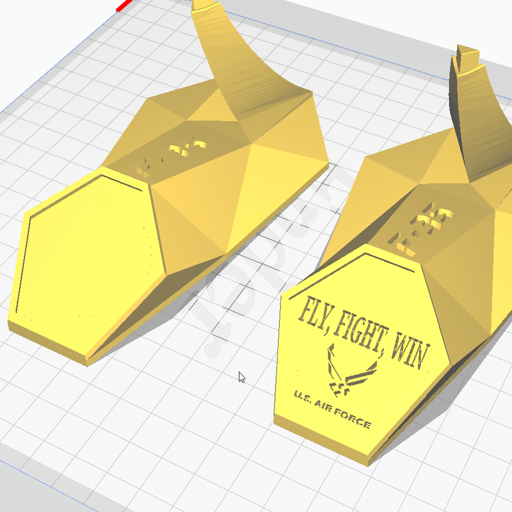 Free 3D file F 35 Base. Blank version & Fly Fight Win version・3D print ...