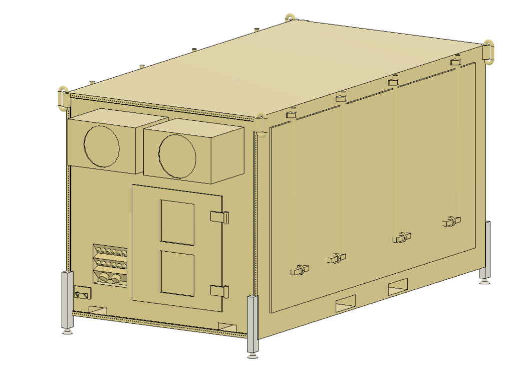 Free 3D file HELAMS Military Shelter folded 🪖・3D printable object to ...