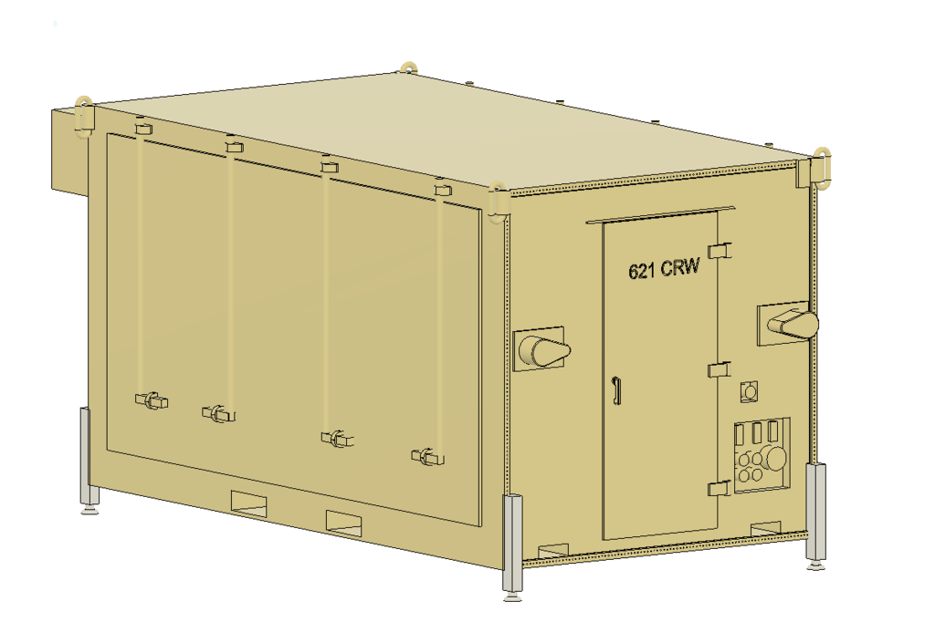 Free 3D file HELAMS Military Shelter folded 🪖・3D printable object to ...