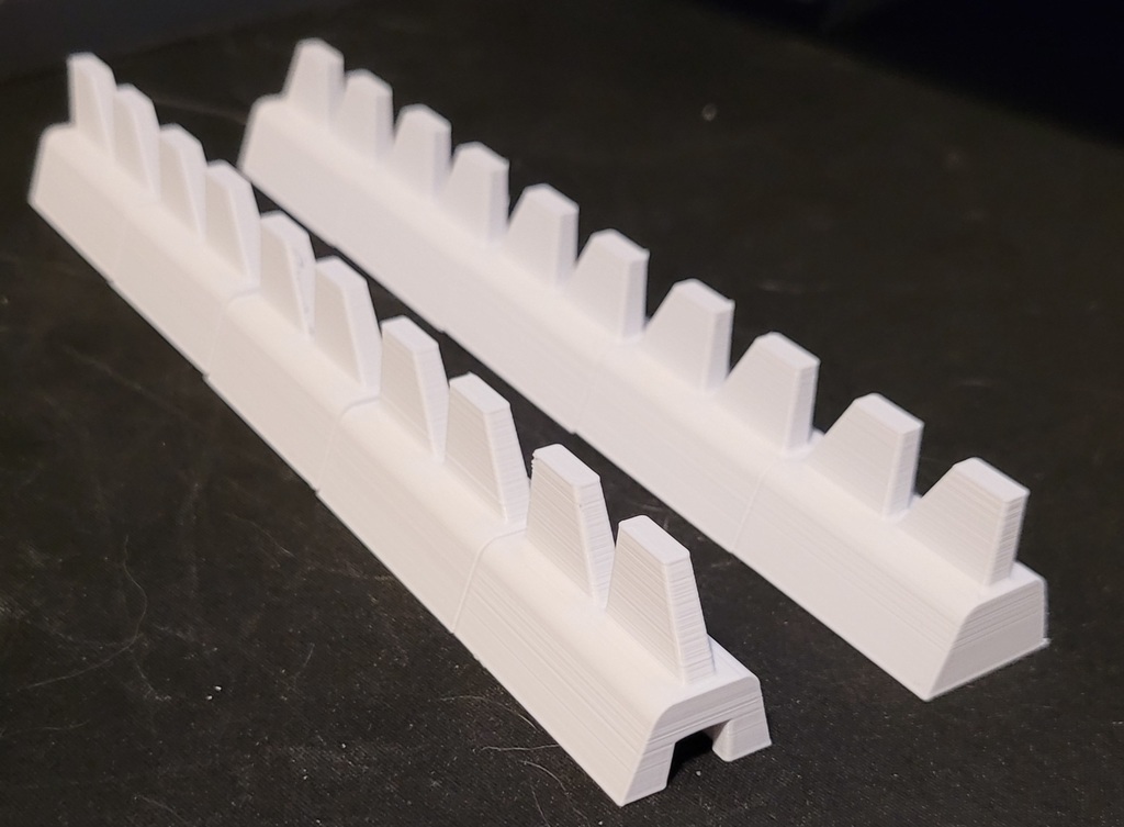 Free STL file Extensible Wrench Organizer, Sawtooth 🔧・3D print model to ...