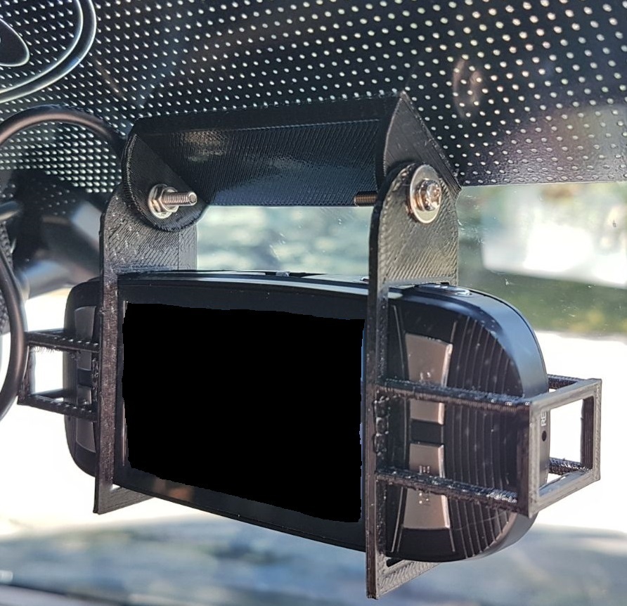 Free 3D file G1W Dashcam mount・3D printer model to download・Cults