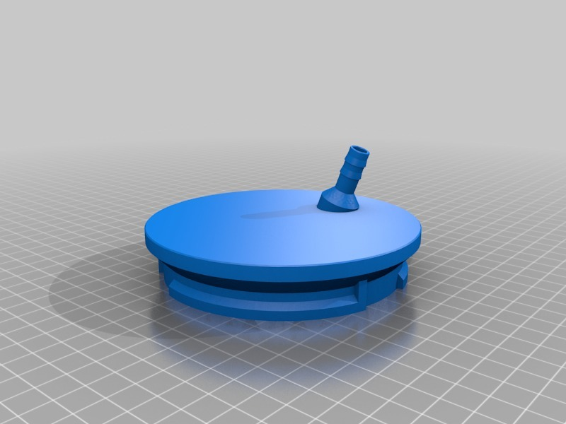 Free 3D file Hose attachable reservoir and hydroton base・3D printable ...