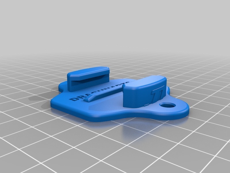 Free 3D file GoPro Hero flat fast attach mount for screwing V 1.1 ...