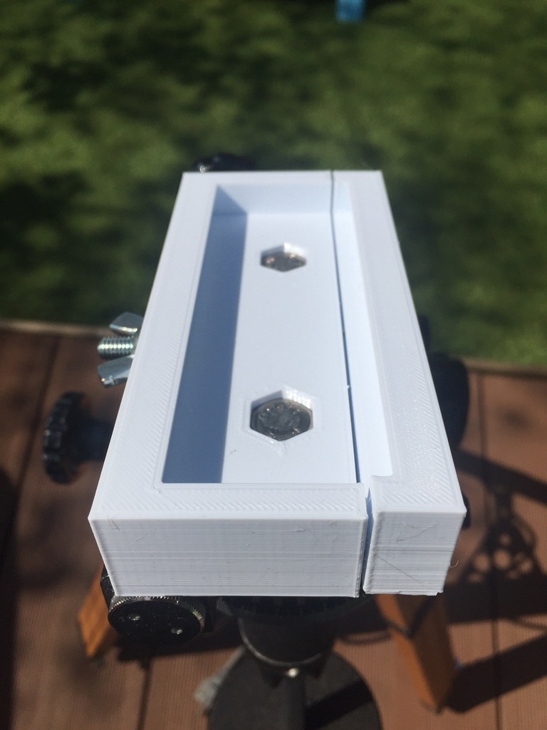 Free 3D file Queue d'aronde vixen pour EQ2 (version définitive) / Vixen dovetail for EQ2 mount ...